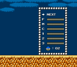 Ux Design Exploration: Mega Man 2 Sub-Screen | Omnipoof